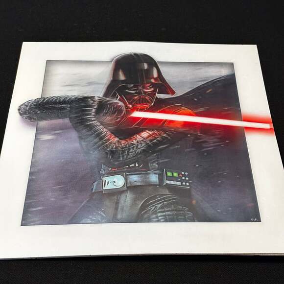 Star Wars | Wall Decor | Star Wars Darth Vader 3d Holographic Wall Art ...